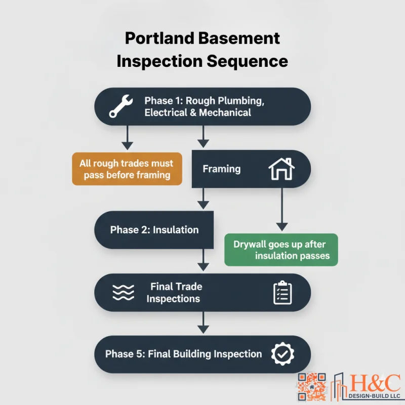 Portland Basement Finishing: 2026 Cost and Permit Guide | H&C Blog